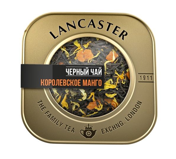 Чай LANCASTER черный с ароматом Манго 75г