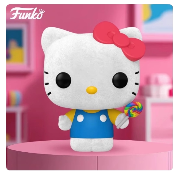 Коллекционная фигурка Funko Pop Санрио Хелло Китти с леденцом для фанатов