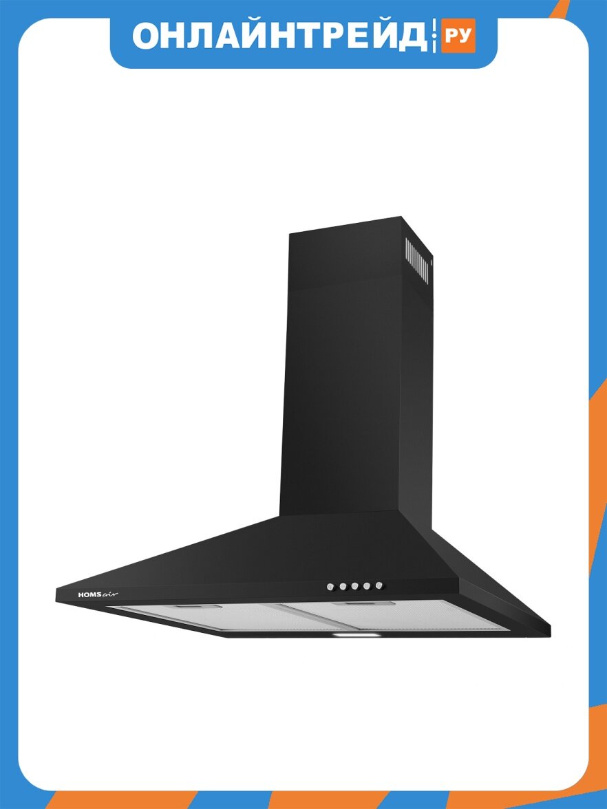 Кухонная вытяжка Homsair DELTA 60 черный