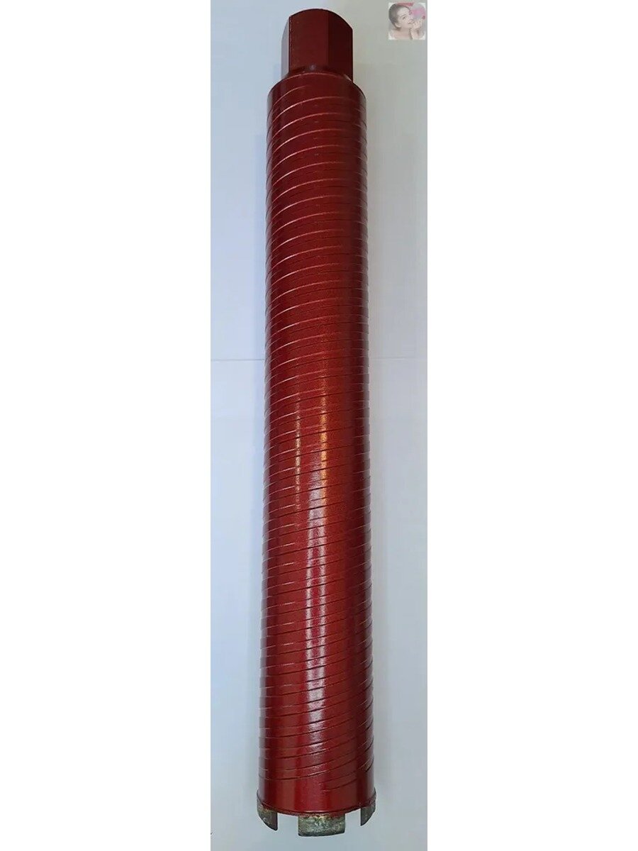 Алмазная коронка 56x450 мм, 1 1/4" UNC, сухорез, стандартный вариант