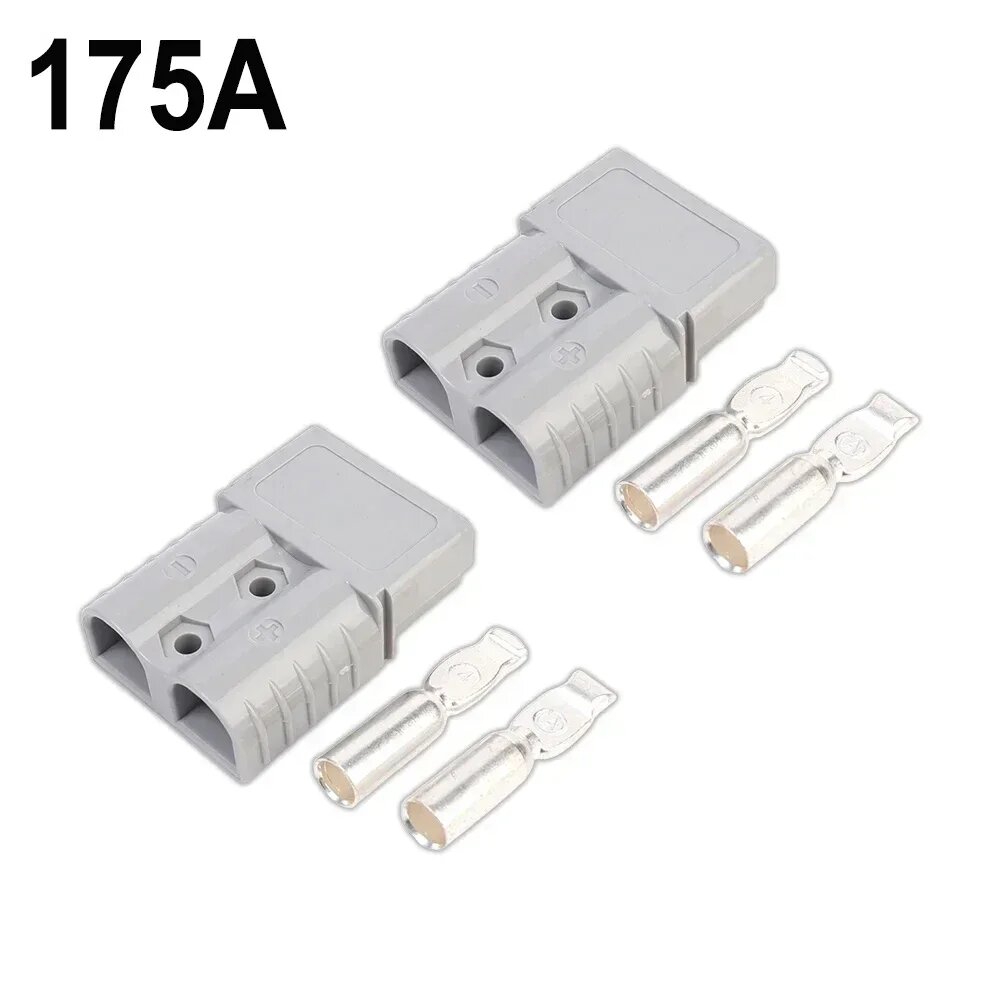 Разъем 175A для аккумуляторов, 2шт, серый