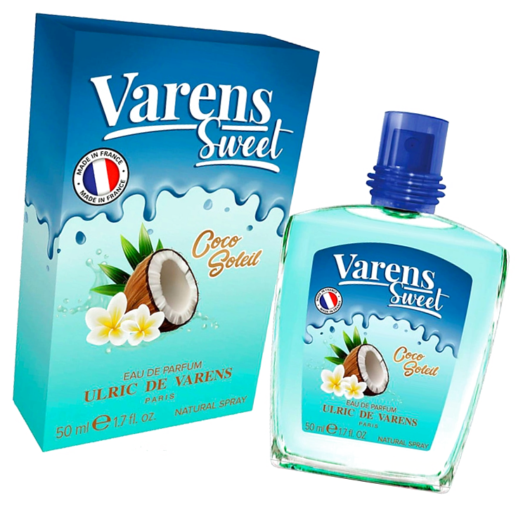 Парфюмерная вода Ulric De Varens Coco Soleil 50 мл / Коко Солей женский аромат Ульрик Де Варенс