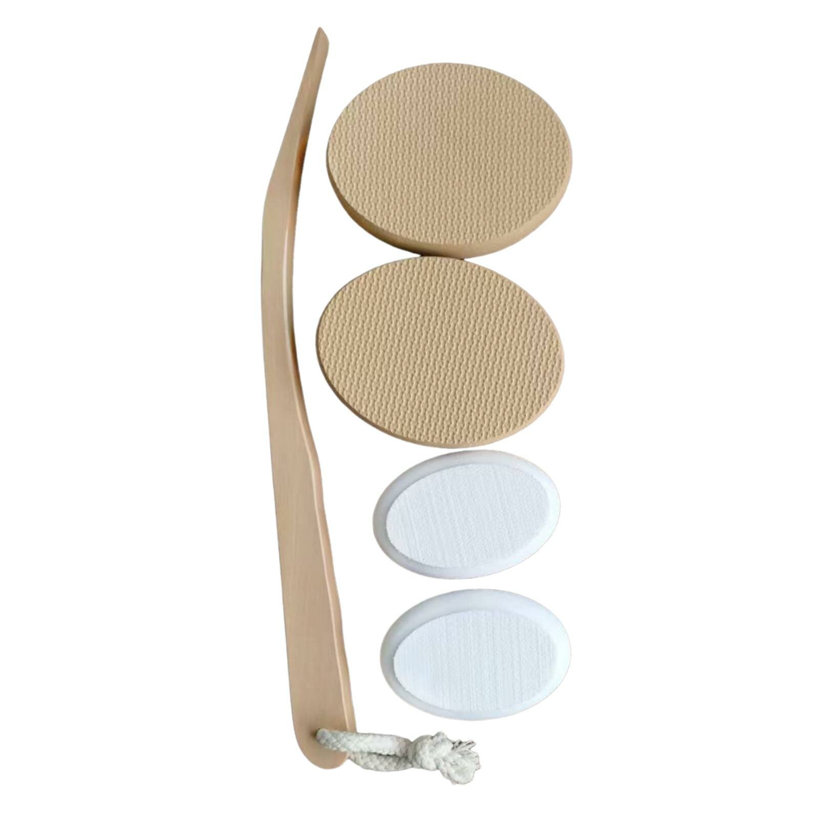 Back Lotion Applicator Body Brush Multipurpose Sturdy Lightweight Long Reach skin color two size