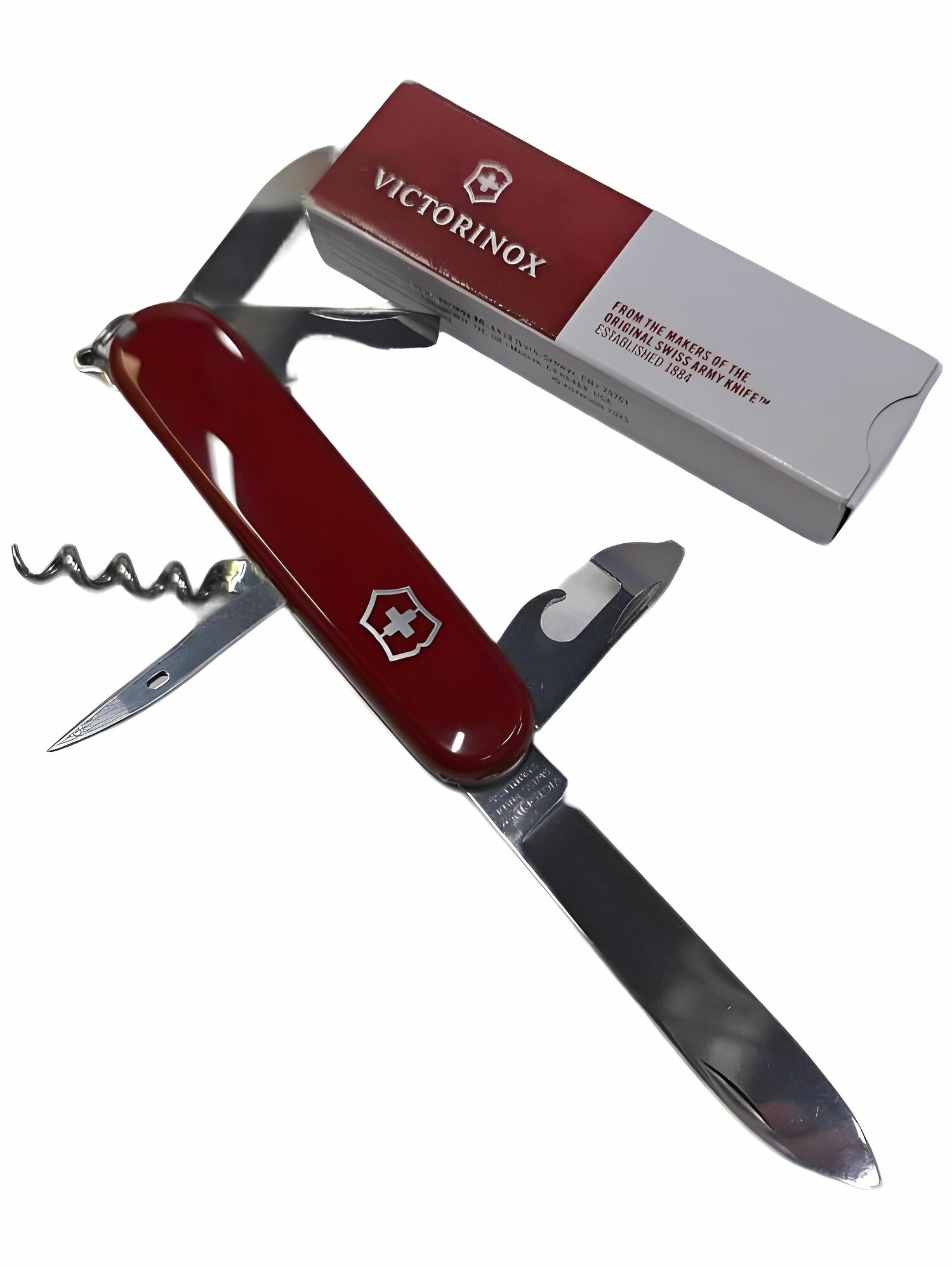 Швейцарский нож красный Victorinox Spartan 1.3603,1шт