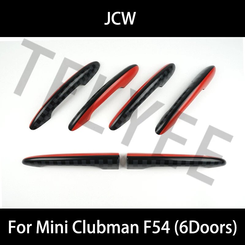 Совместимый крепежный элемент для дверной ручки MINI Cooper F54 JCW 6-дверный, черный для BMW Mini Cooper