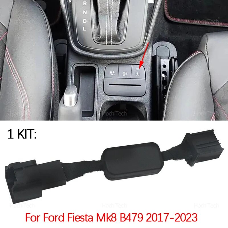 Устройство Для Отключения Системы Старт-стоп Для Ford Fiesta Mk8 B479 2017-2023, ABS-кабель-адаптер