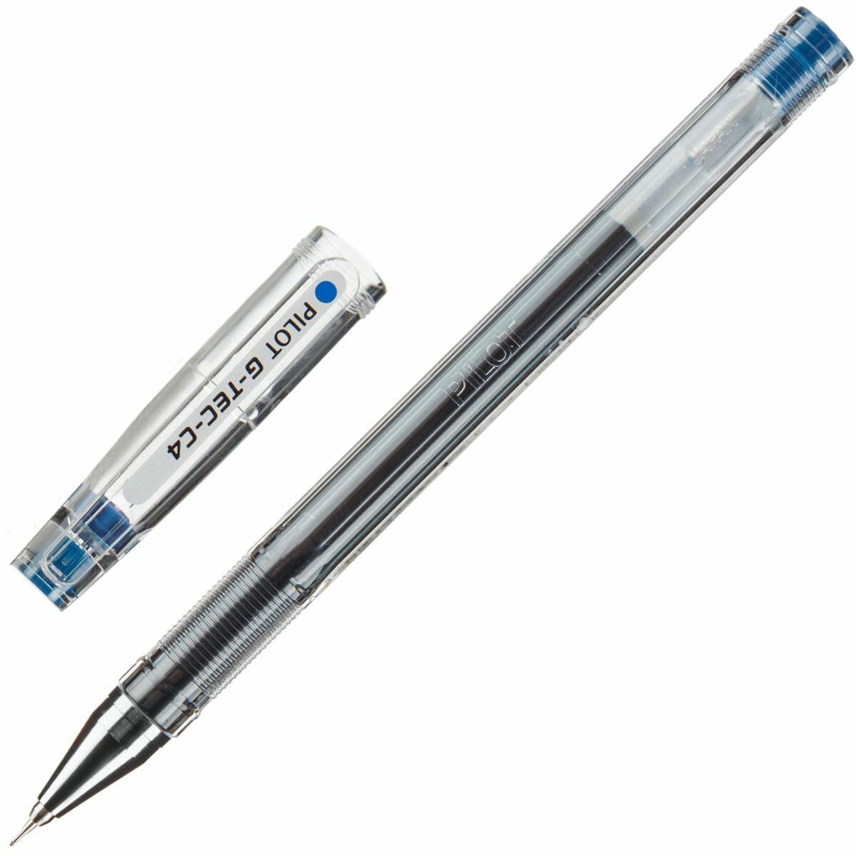Ручка гелевая Pilot BL-GC4 L (0.2мм, синяя) (BL-GC4 L), 12шт.