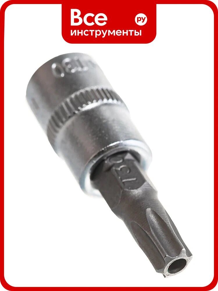 Бита-головка 1/4 Torx с отверстием Т30 Berger BG BG2225