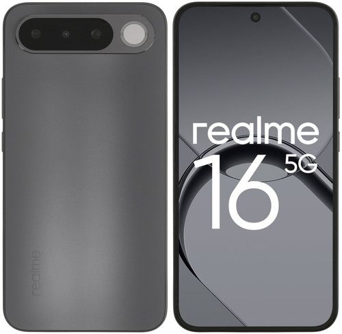6.57" Смартфон realme 16 256 ГБ черный