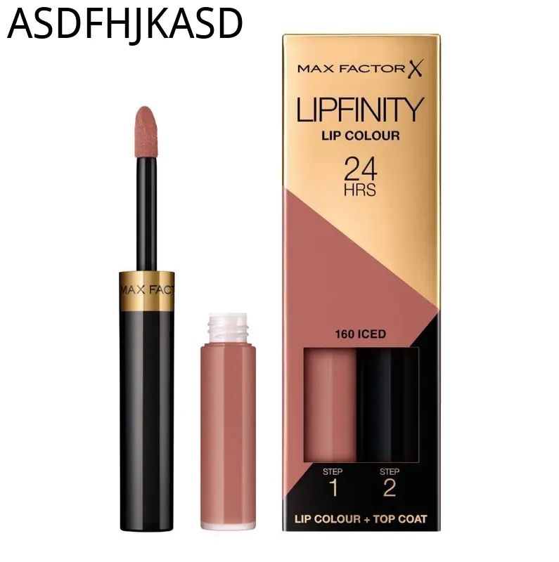 MaxFactor стойкая губная помада и увлажняющий блеск Lipfinity 160 Iced
