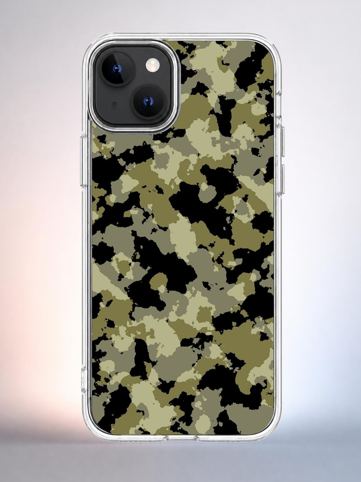 Чехол iPhone 14 Камуфляж милитари Y2K Indie Sleaze