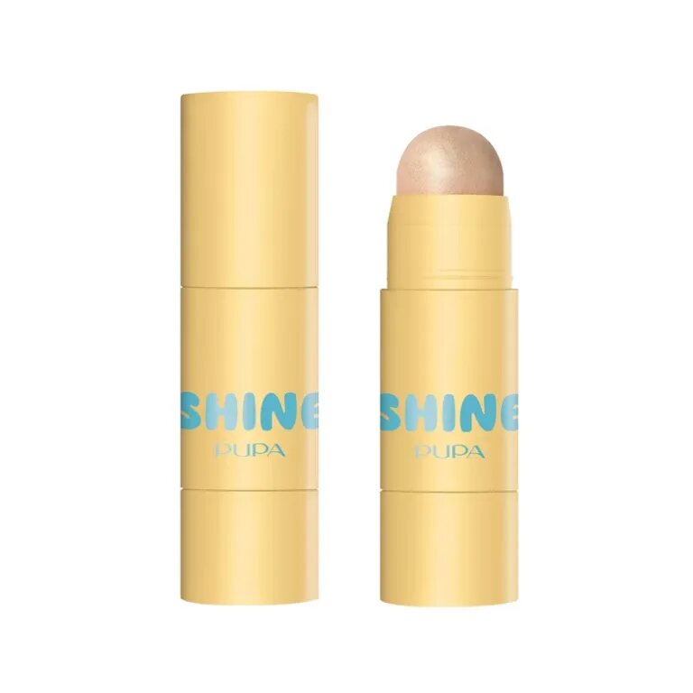Pupa Milano Стик-хайлайтер для лица SHINE тон 002 Золотой час 6 гр 6 гр