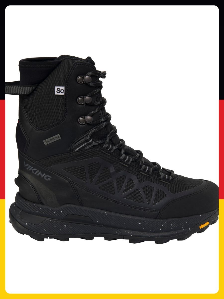 Ботинки Viking Constrictor Warm SC GTX, черный, 37 EU