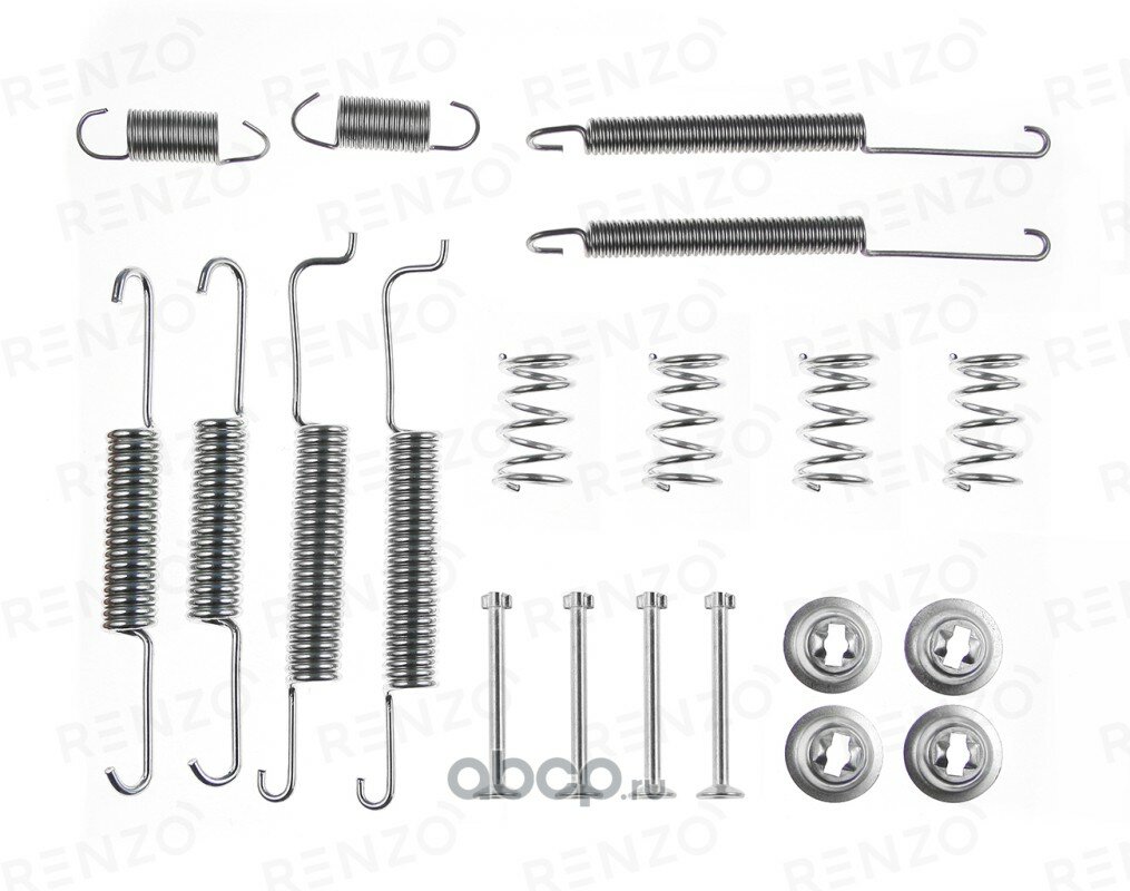 Монтажные комплекты барабанного тормоза AUDI 80 86-91 AUDI 100 -92 VW PASSAT Renzo RFK001