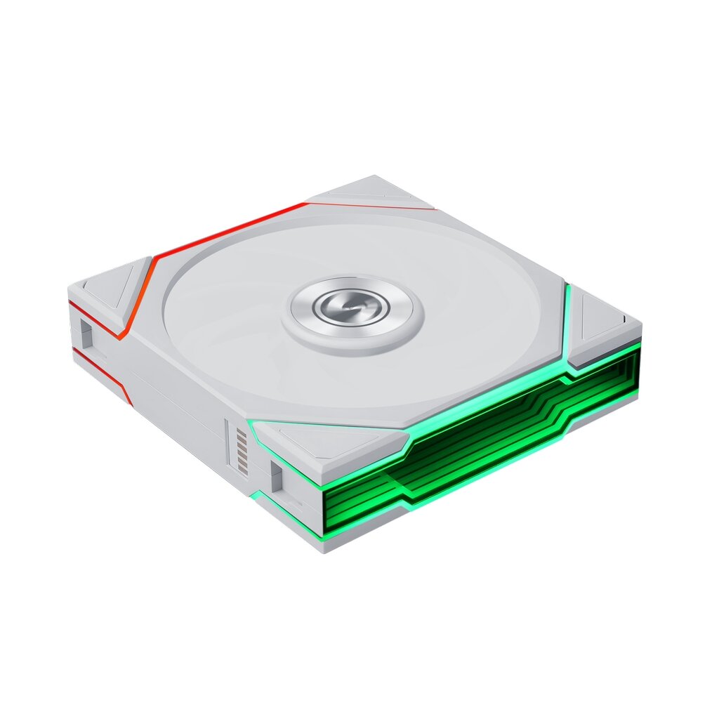 Вентилятор для корпуса Lian Li UNI FAN TL FLEX 120 Reverse Blade / WHITE / 120x124x28мм (PWM, ARGB, 2300 об/мин (Max.), 34dBa