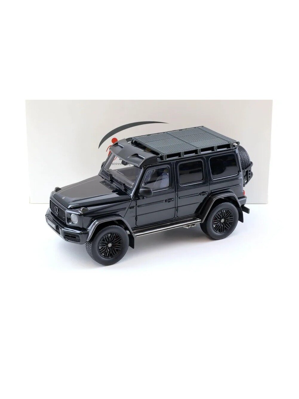 Коллекционная игрушечная машинка Mercedes G63 AMG 1:18, черный металлик