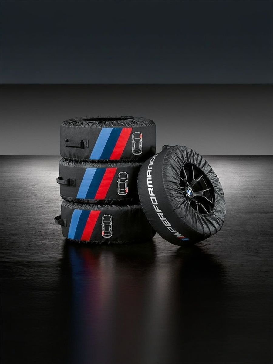 Чехлы для колес BMW M Performance, комплект из 4-х шт, оригинал, 36132461758