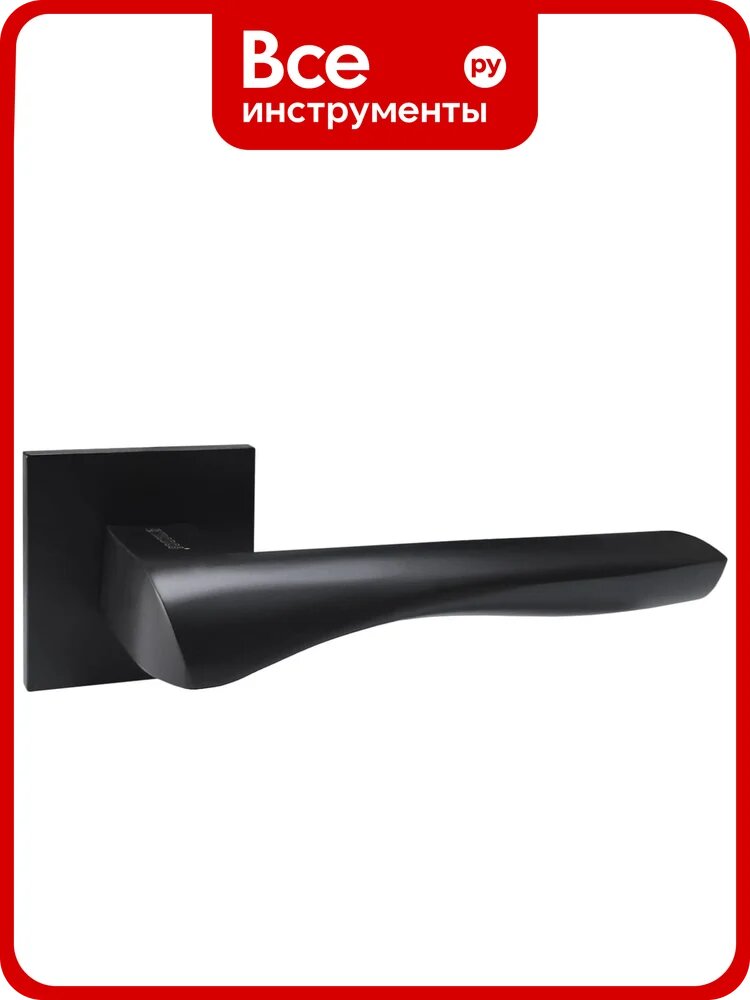 Ручка раздельная Trodos 870 серия 03 slim, черный матовый 204938