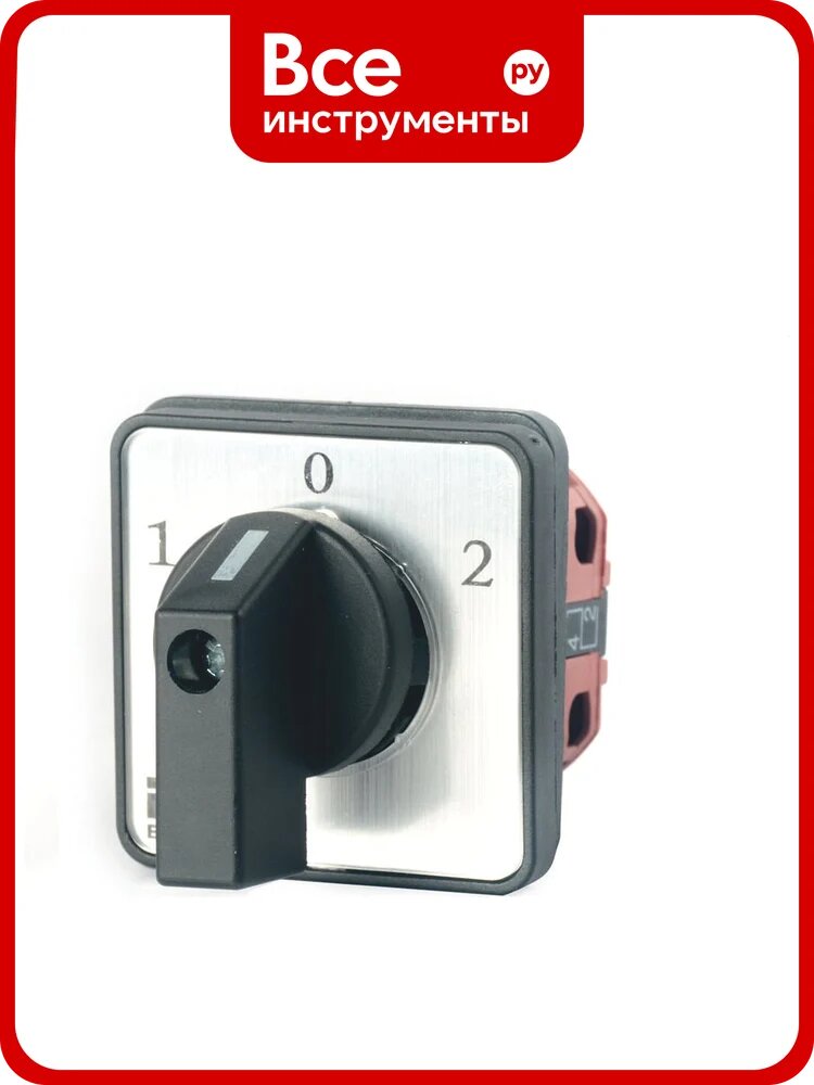 Переключатель кулачковый HLT ПК-1-21 10А 1P 1-0-2 IP65 085-21-091