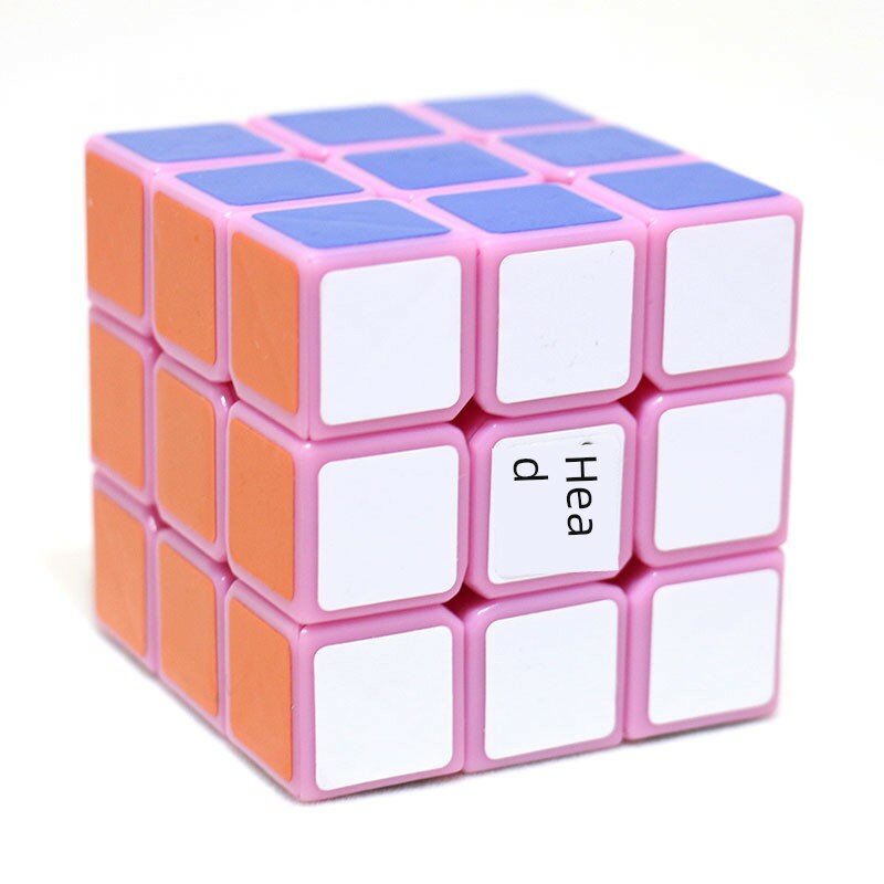 DAYAN 3x3 Скоростной Кубик-Пазл - Розовый, Забавная Образовательная Игрушка для Упражнений Мозга и Игр Детей