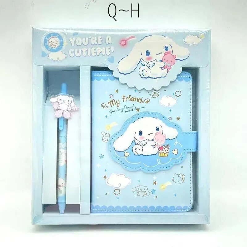 Cinnamoroll Подарочный набор для девочек Санрио Синнаморолл Подарочный набор канцелярии В комплект входят ручки, блокнот.