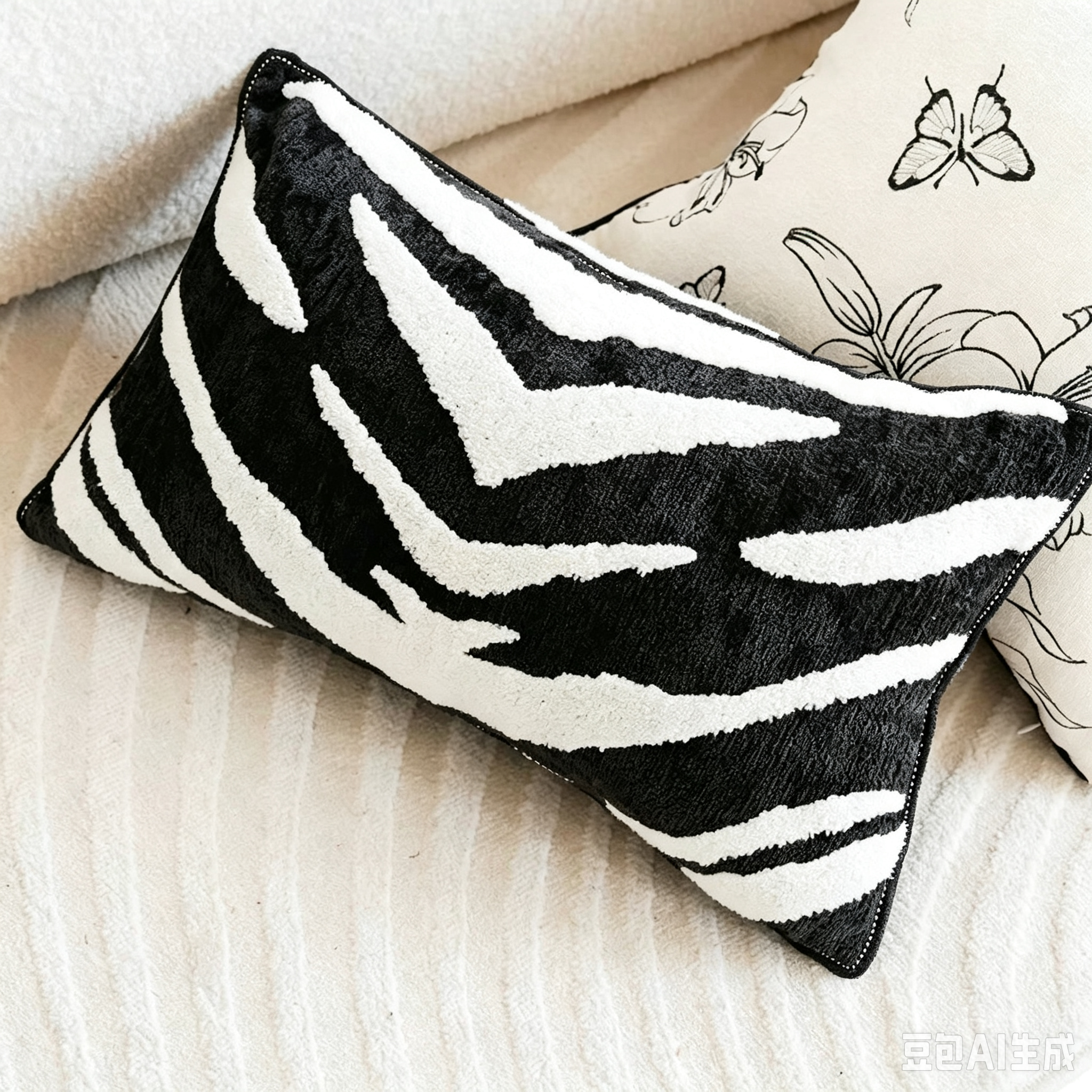 Чехол для подушки Zebra, наволочка с принтом зебры, аксессуар для дивана, 30x50 см, Color 20