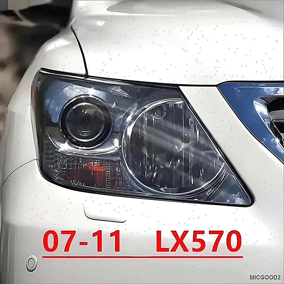 Стекло фары, арт. Lexus LX570 2007-2011, 2 шт, 50x30x20 см, корпусы фар
