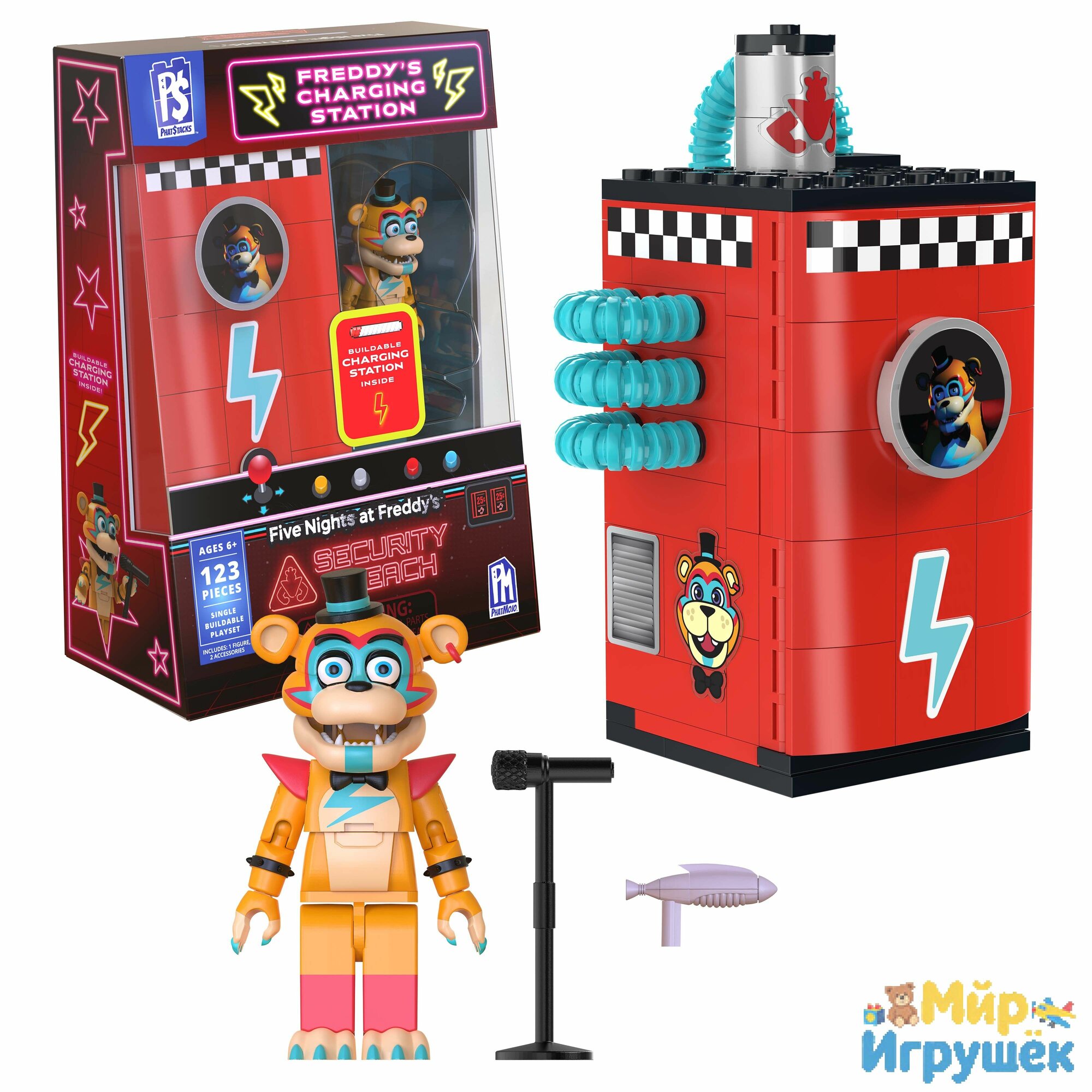 Five Nights At Freddy's FNAF Фигурка- Chica Buildable Set/ Набор для сборки Фредди