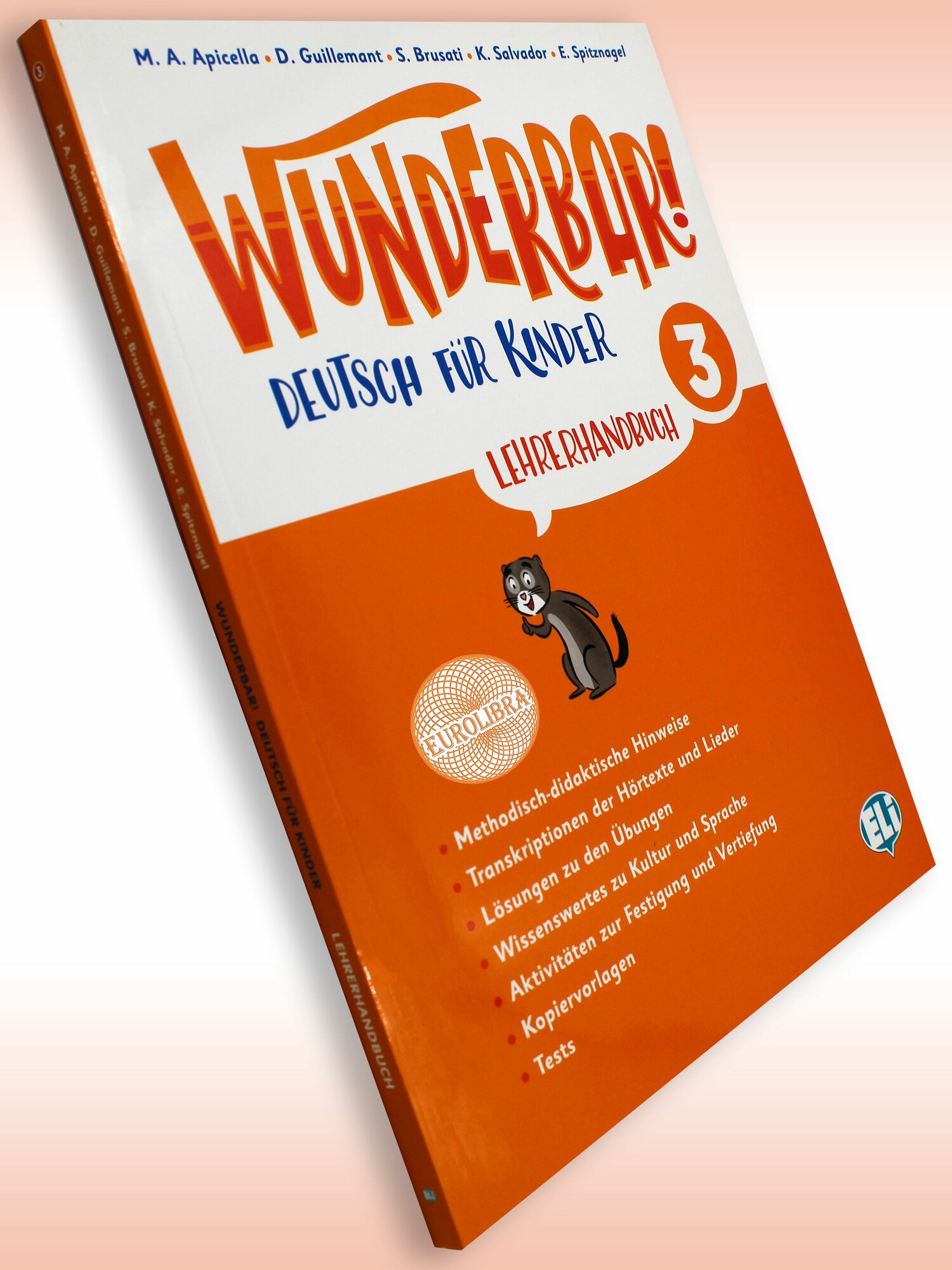 Wunderbar! 3 (A 2.1) Lehrerhandbuch / Книга для учителя к учебнику немецкого языка — фото 1