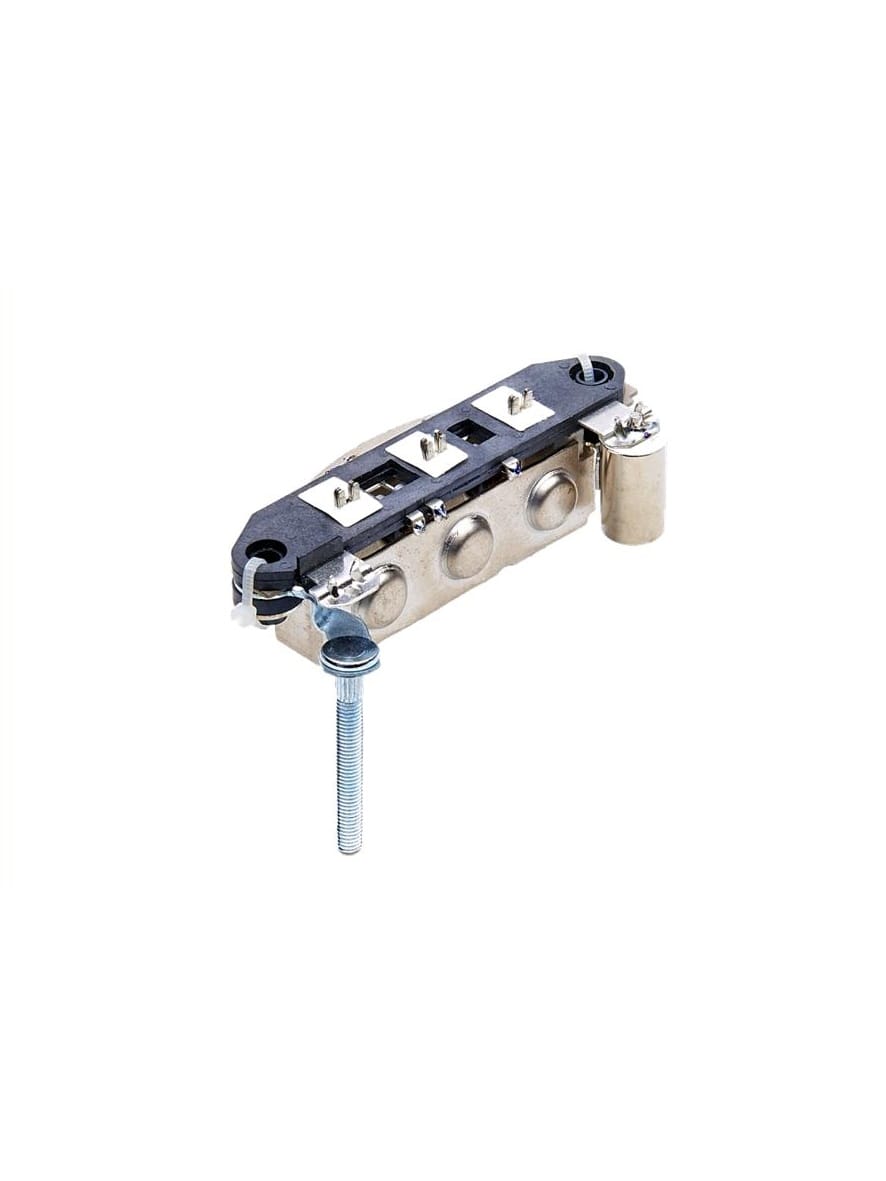Диодный мост генератора Tesla Technics для MITSUBISHI L 200, COLT II, GALANT II, LANCER III, 12, 24 В (TT34519)