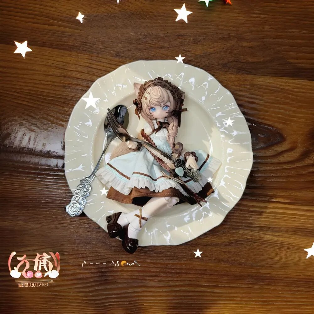 Коллекционная кукла BJD 1/8 кошка, подвижная фигурка, подарок для девочек