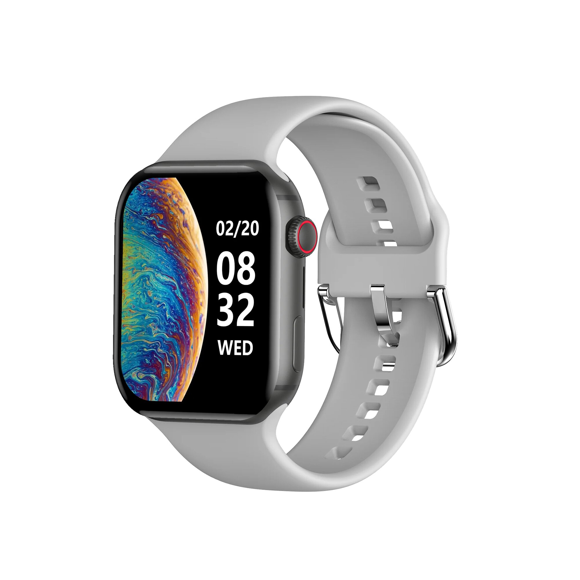 Умные часы DOMIWEAR DM60 4G LTE 4+64 ГБ 4GB 64GB, Серый, серый