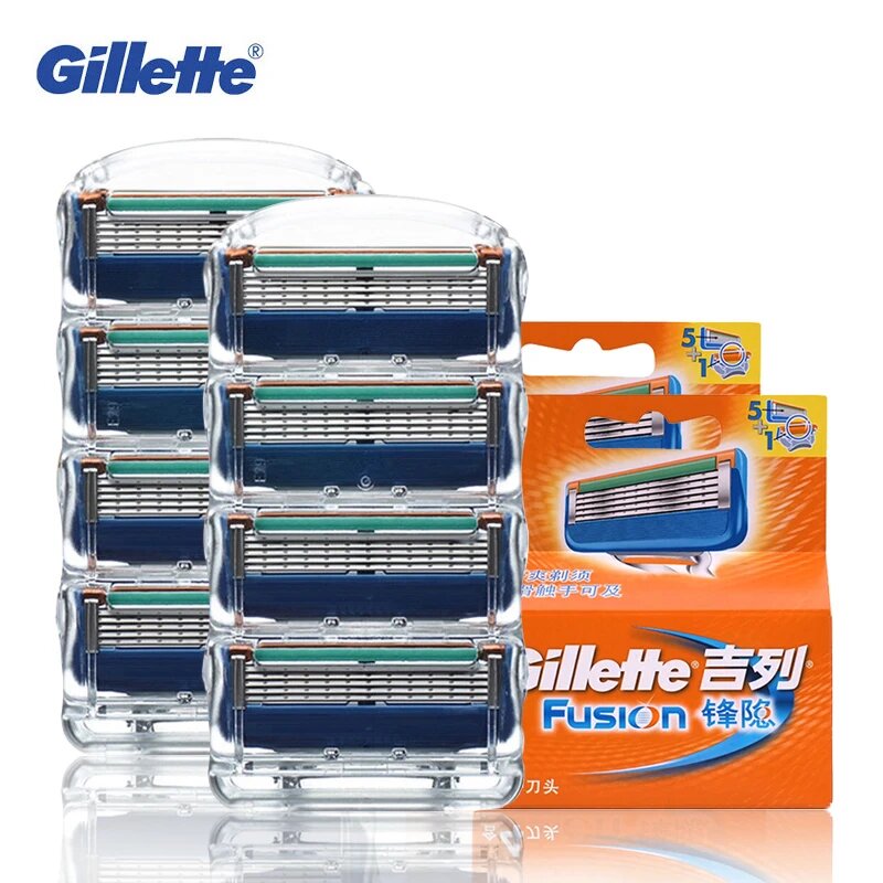 Лезвия Gillette Fusion 8 шт.