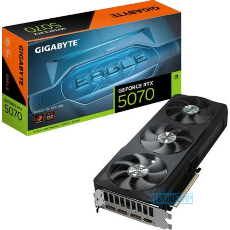 Видеокарта Gigabyte NVIDIA GeForce RTX 5070 GV-N5070EAGLE OC-12GD