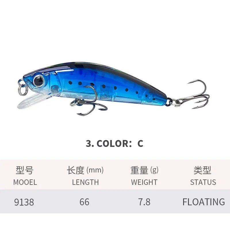 3D приманка для рыбалки Pesca 9138