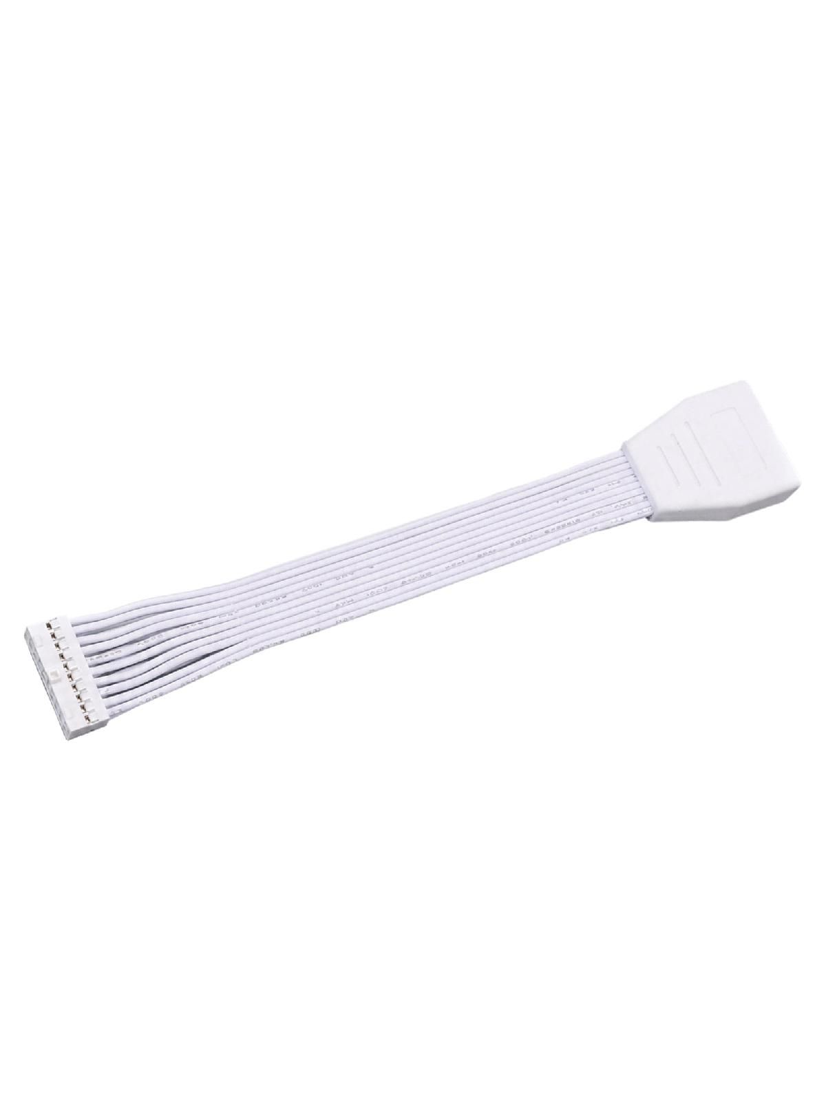 Кабель для компьютерной периферии USB 3.0 20-pin/USB 3.0 20-pin, 0.15 м, белый