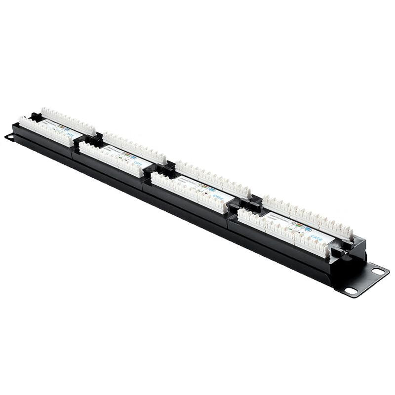Shengwei NDF-624 Инженерный класс сетевой патч-панель Cat6 Gigabit 24-портовая 1U установка в стойку без экранирования