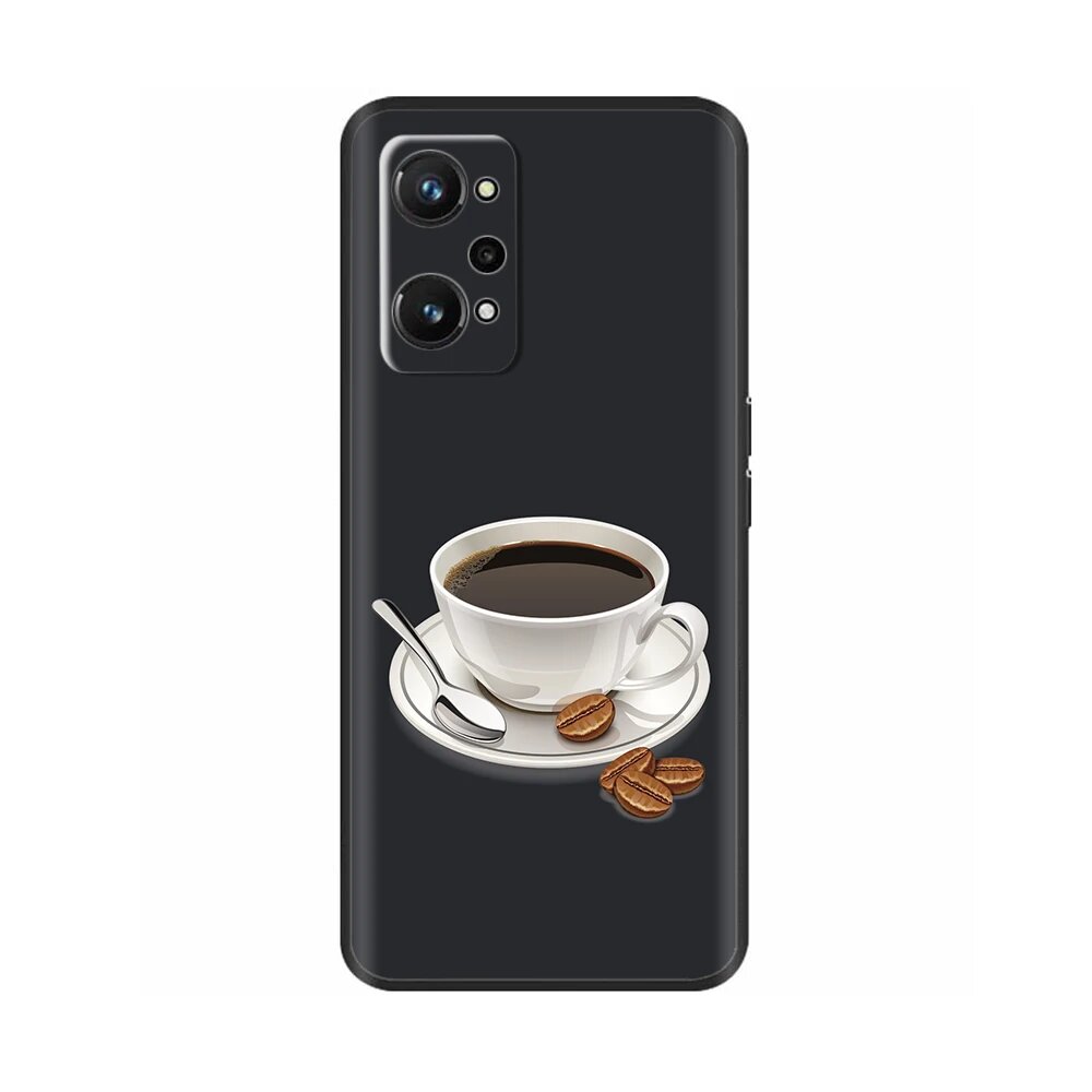 Чехол для телефона для Realme GT Neo 2 Neo2 чехол мягкий Черный, 01544, For Realme GT Neo2