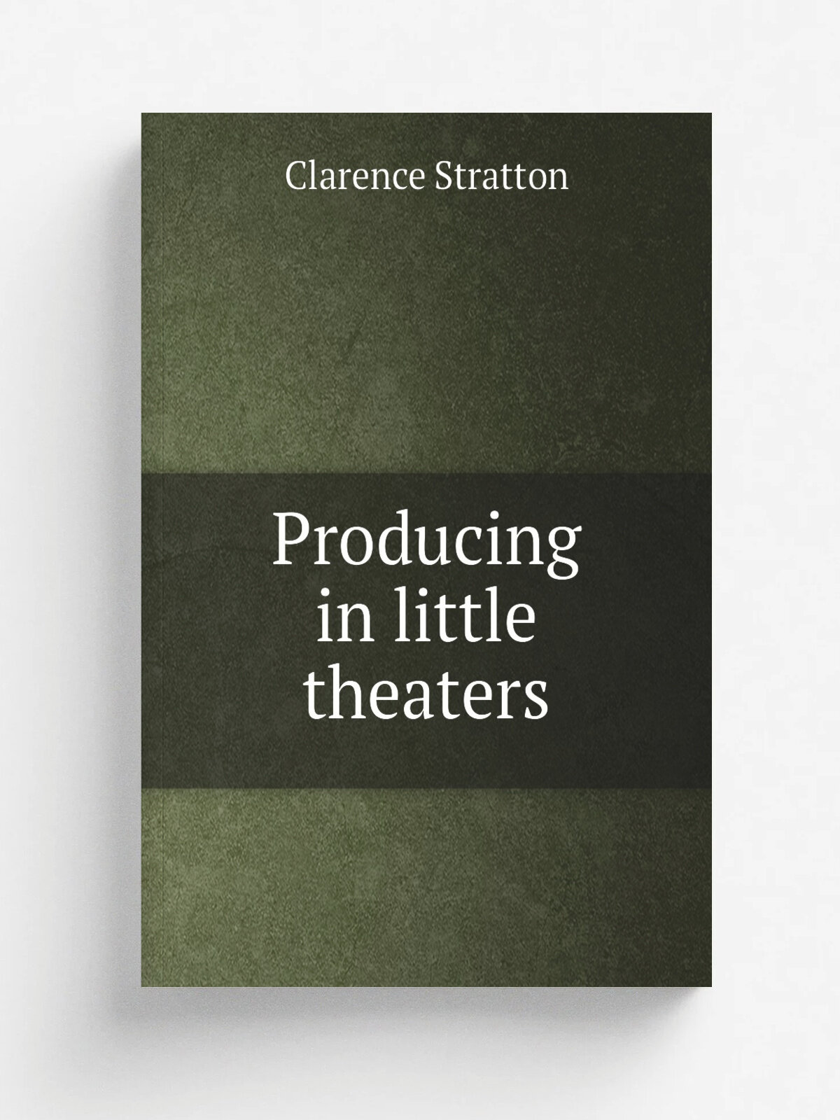 Producing in little theaters