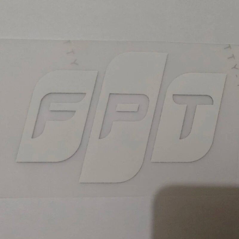 Футбольные значки Sponsor FPT 10см White