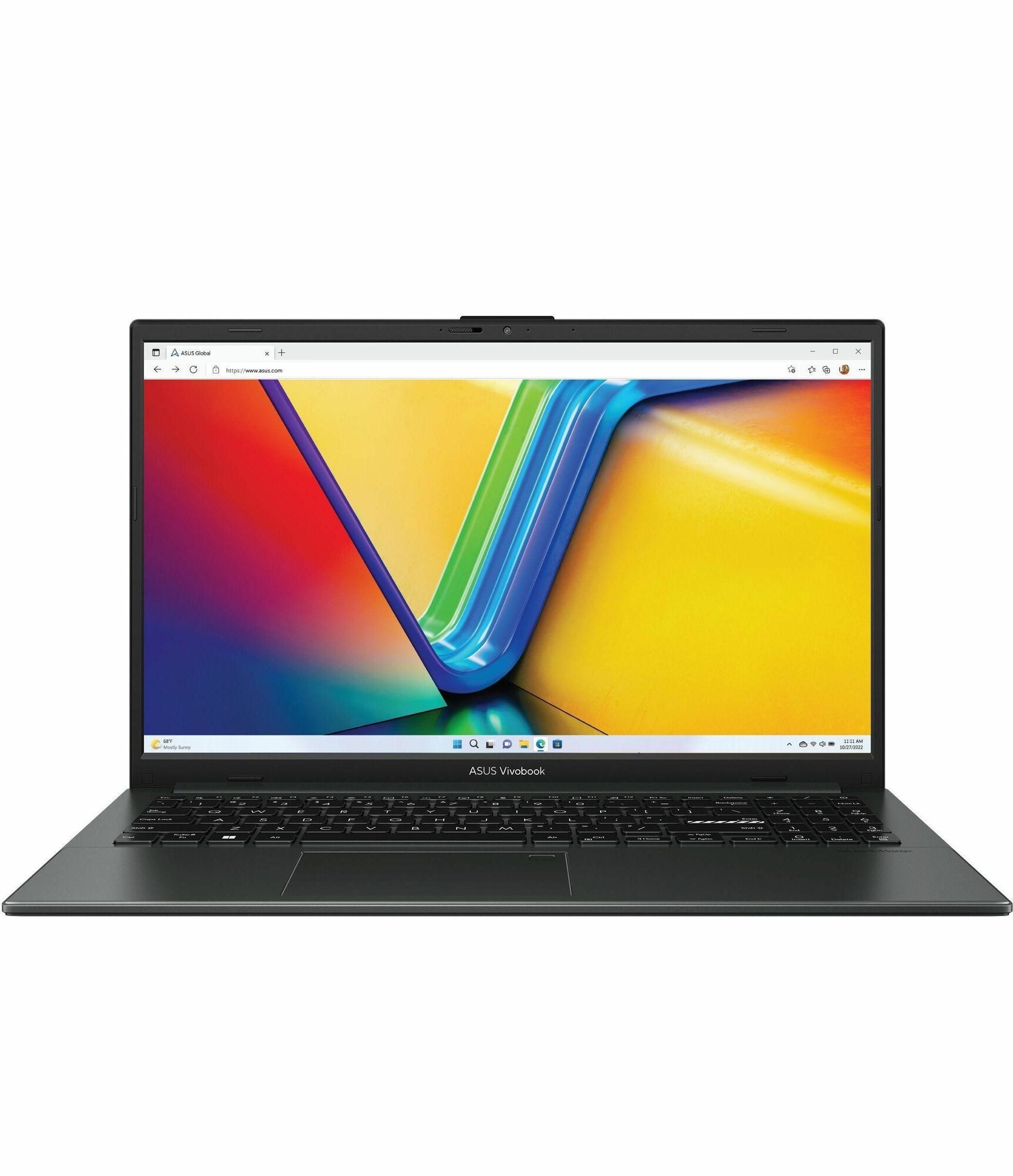 Ноутбук ASUS VivoBook Go E1504FA-BQ5031W 15.6" (1920x1080) IPS, AMD Ryzen 5 40, 8GB LPDDR5, 512GB SSD, Radeon 610M, Windows 11, black (90NB0ZR2-M07420)