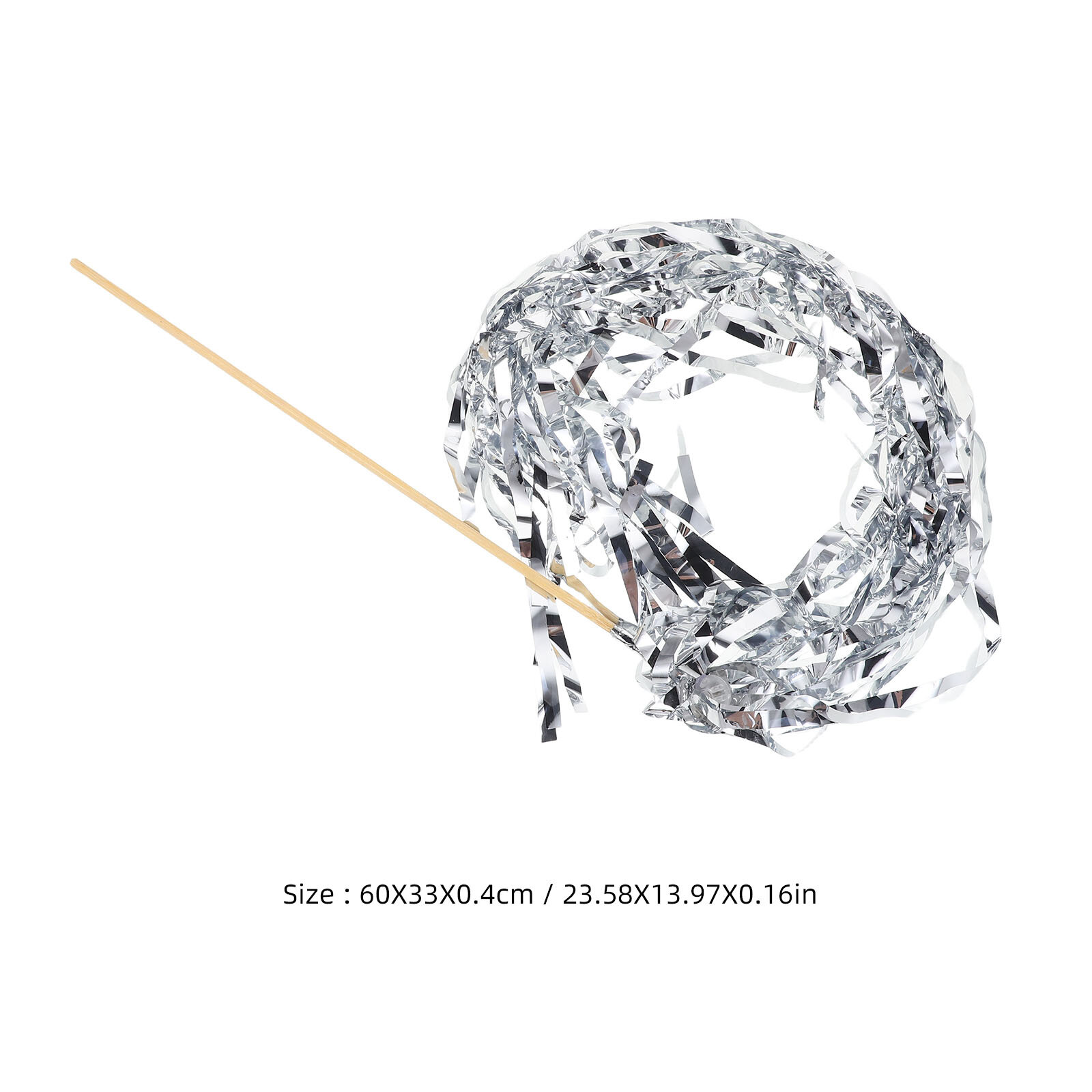 Led Светящиеся Палочки, Серебряный, 60.00X33.00X0.40 См, Пластик, Для Украшения Свадеб, 10 Шт