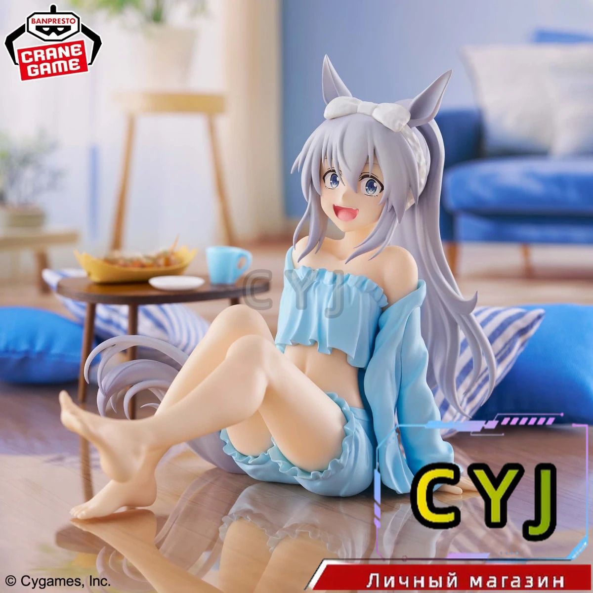 BANPRESTO Аниме фигура/Pretty Derby Relax time Tamamo Cross/CYJ