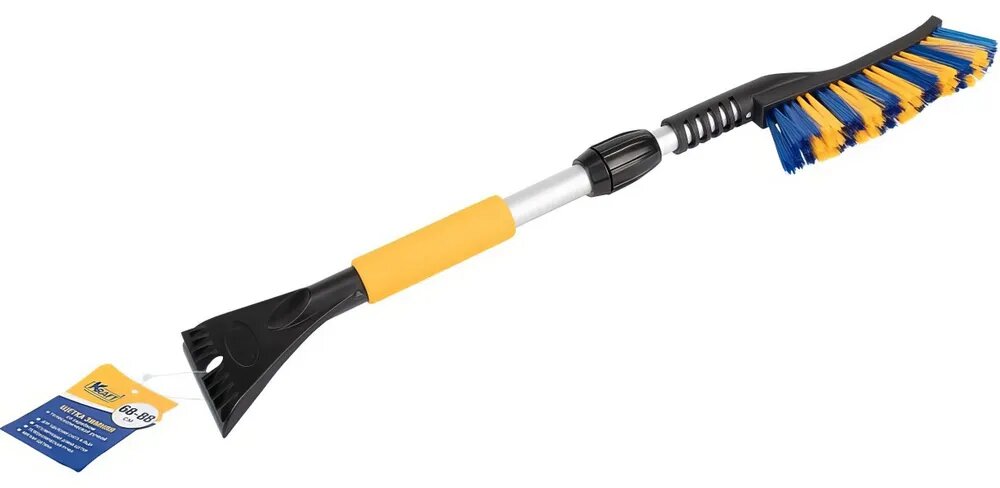 Зимняя щетка со скребком KRAFT с телескопической ручкой (60-88 см) KT 830074