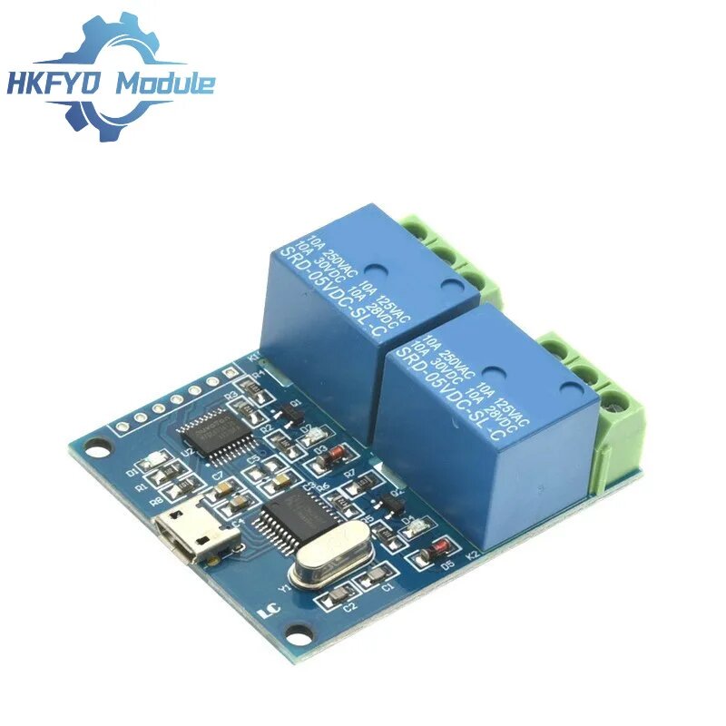 USB релейный модуль LCUS-1 LCUS-2 LCUS-2