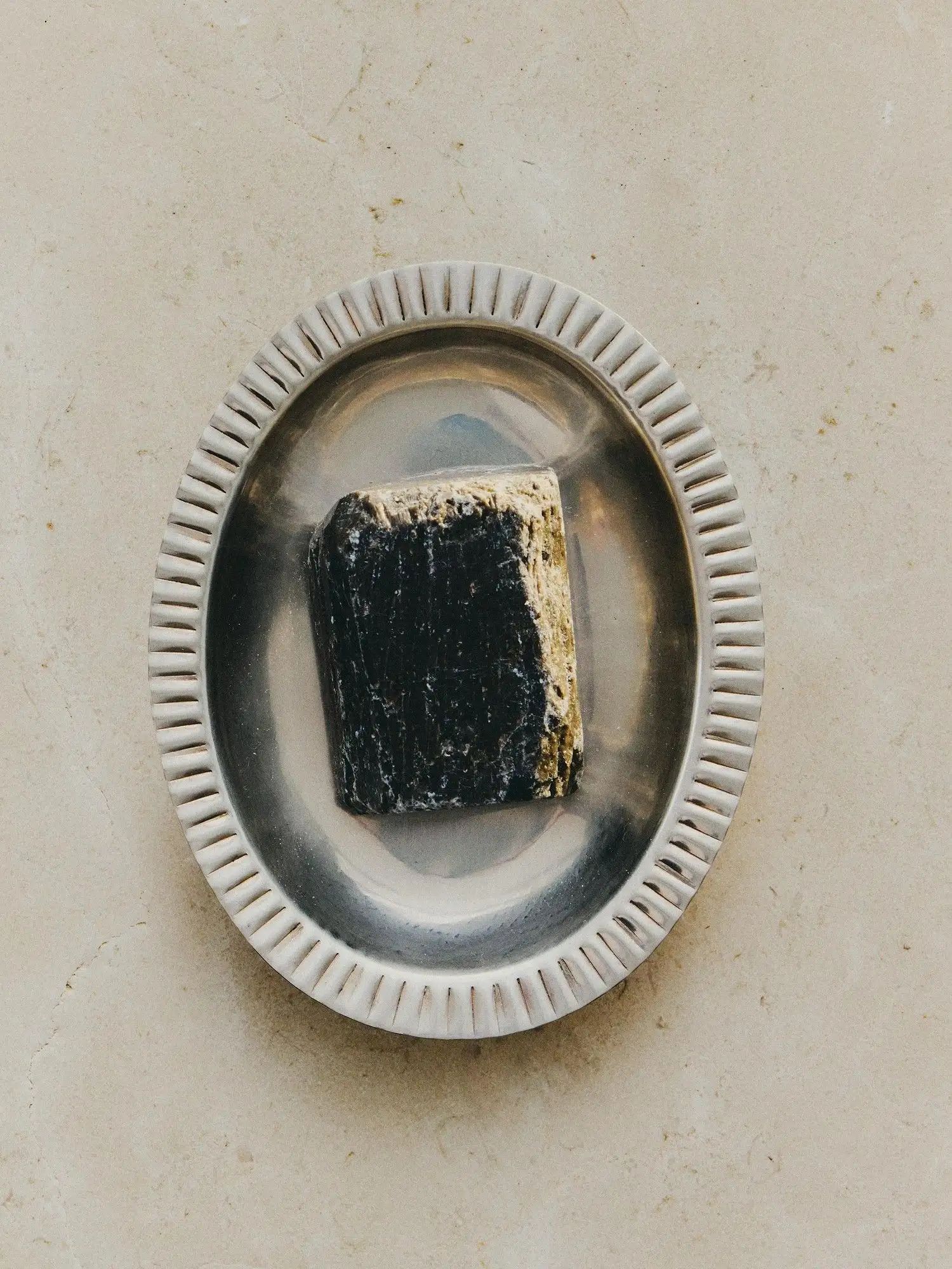 ZARA HOME Мыльница "Scalloped Metal Bathroom Soap Dish"