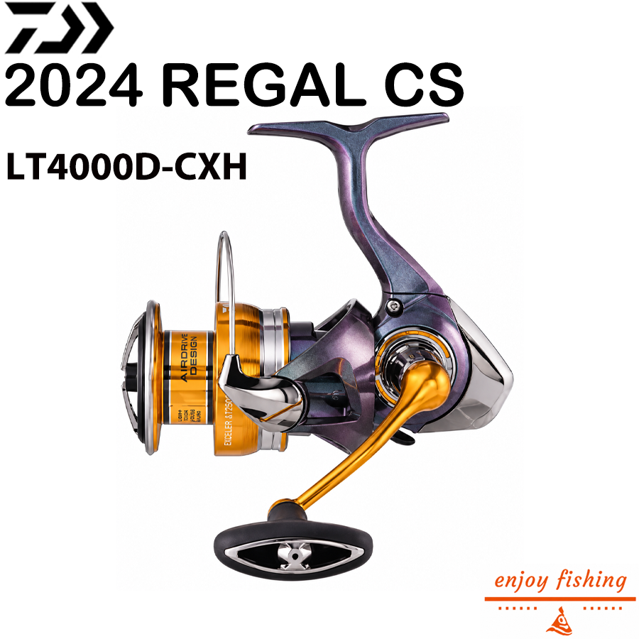DAIWA 2024 REGAL CS LT 4000D-CXH Спиннинговая катушка рыболовная безынерционная для спиннинга, Вьетнам