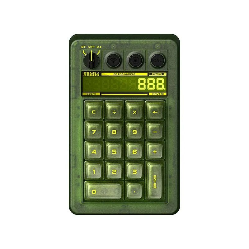 Проводная игровая мышь 8BitDo светло-зеленого цвета для компьютера и ноутбука