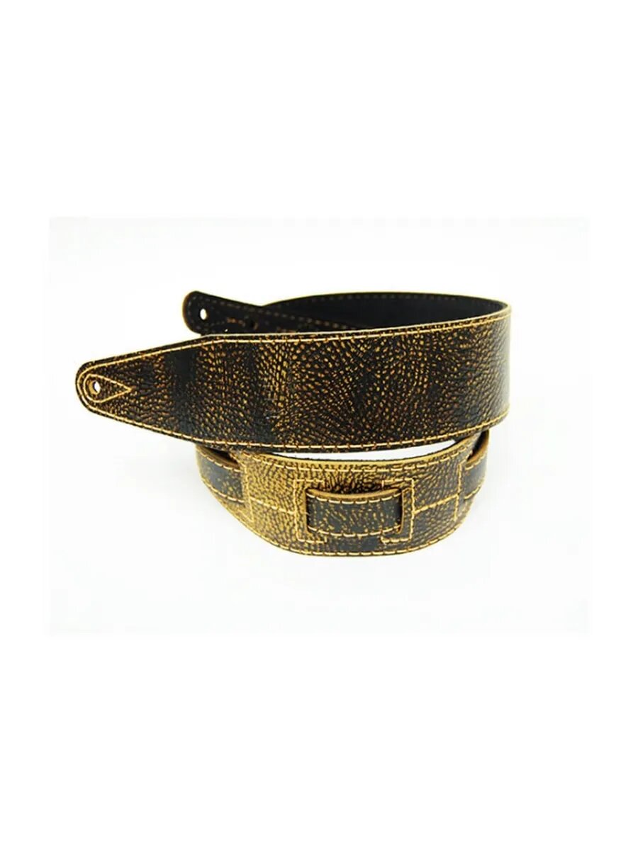 FL60008L21L Leather 21 Ремень для гитары, кожаный, гремучник