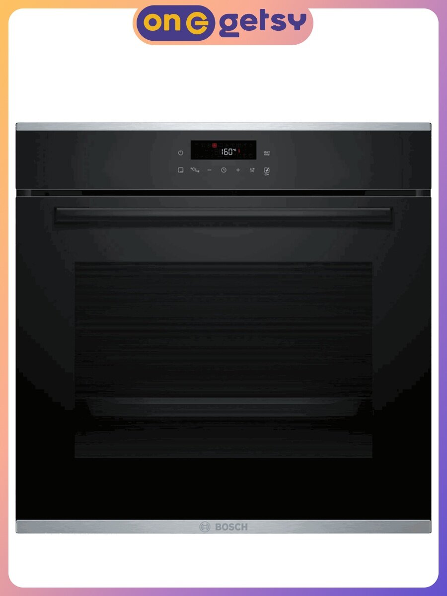 Встраиваемый духовой шкаф Bosch HBG272EB3 Serie 4, 71 л, 7 режимов нагрева, черный